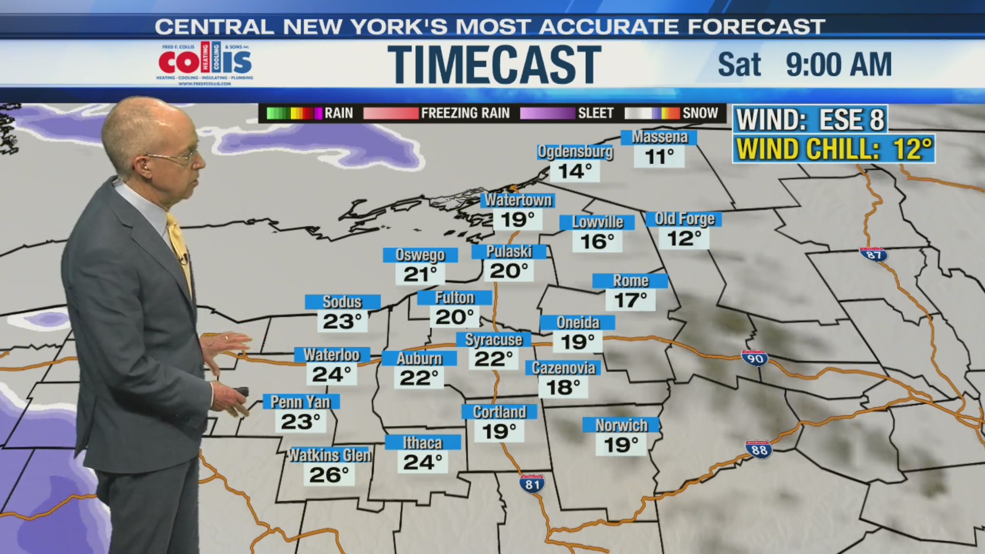 Storm Team Forecast: 9 pm Friday February 14th