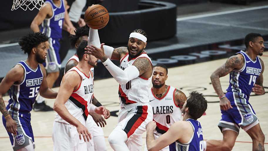 Former Blazers Star Carmelo Anthony Named as Finalist For 2025 ...