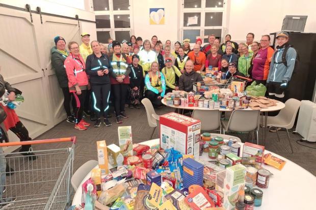 Club's food bank run sees vital supplies donated to Wiltshire foodbank