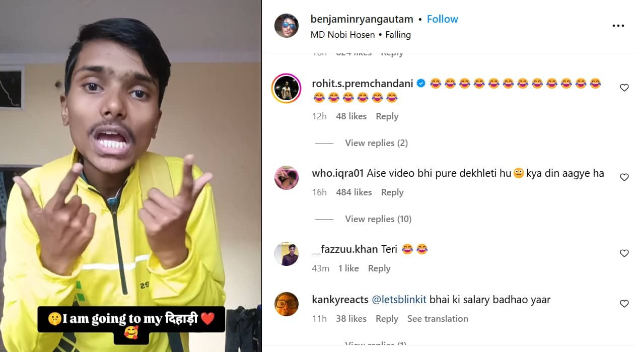 Blinkit delivery agent's GRWM video goes viral, wins internet with ...