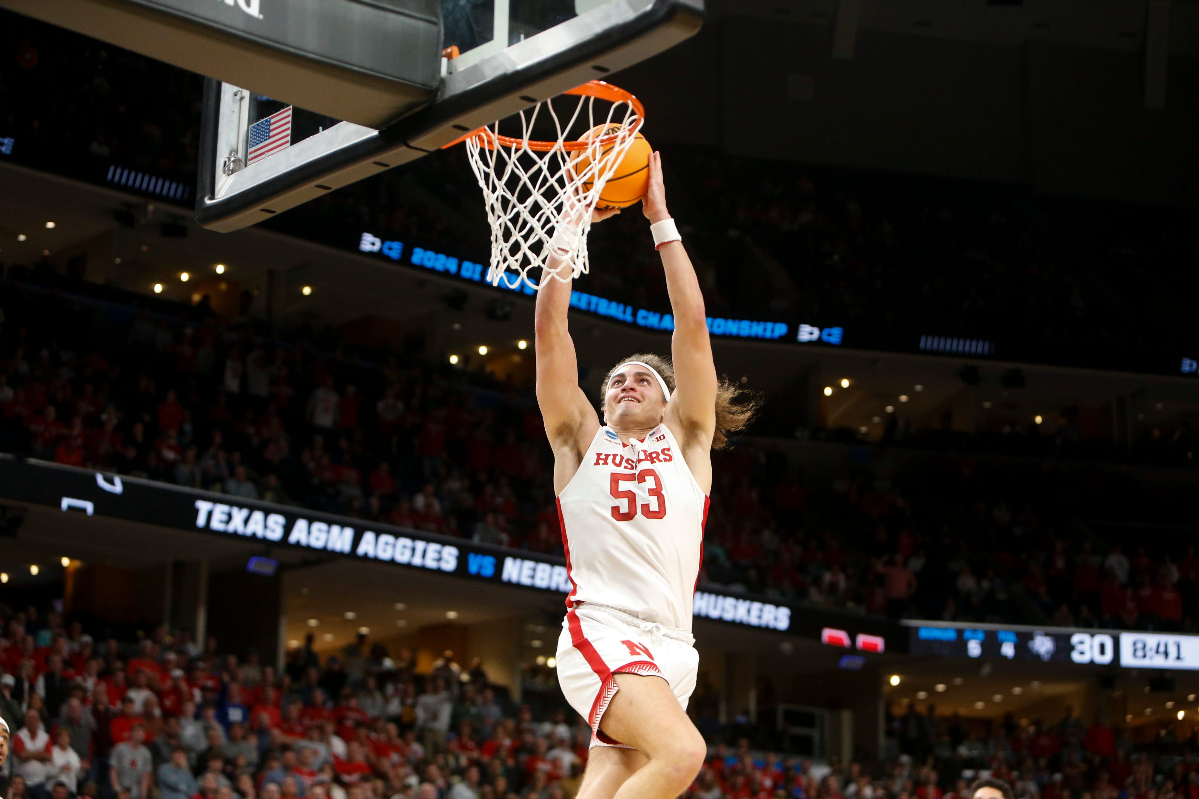 Nebraska basketball center Josiah Allick to play professionally in New ...