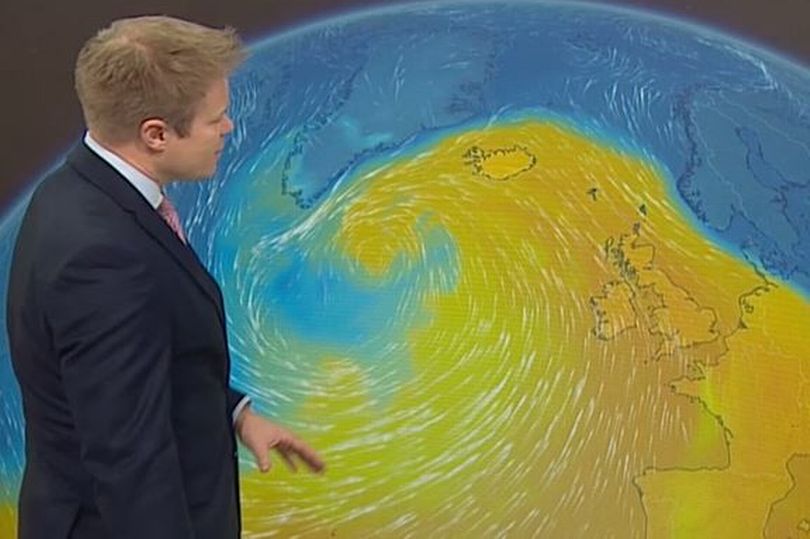 BBC Weather maps show when it is going to get warmer in Wales