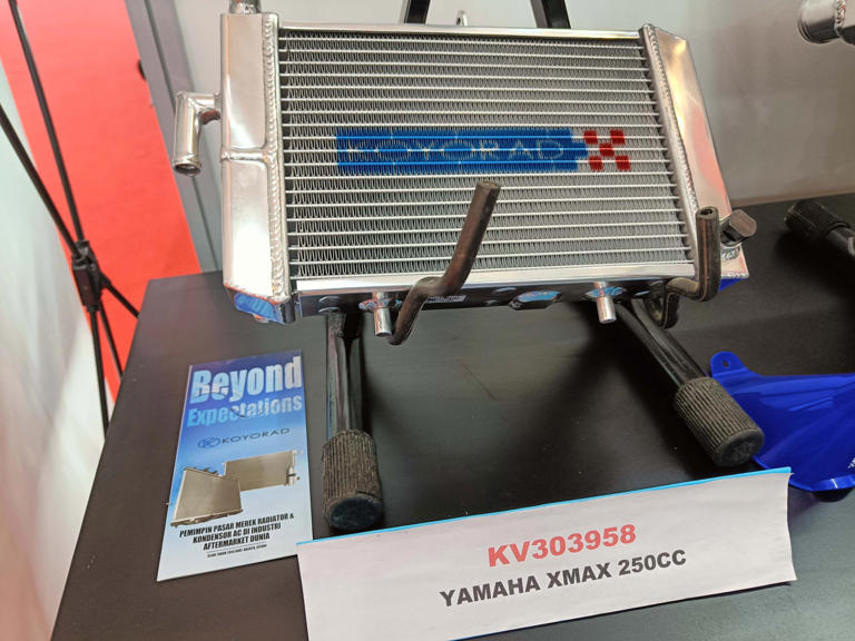 Radiator Koyorad Hadir di IIMS 2025, Diskon Radiator Racing Sampai 10%