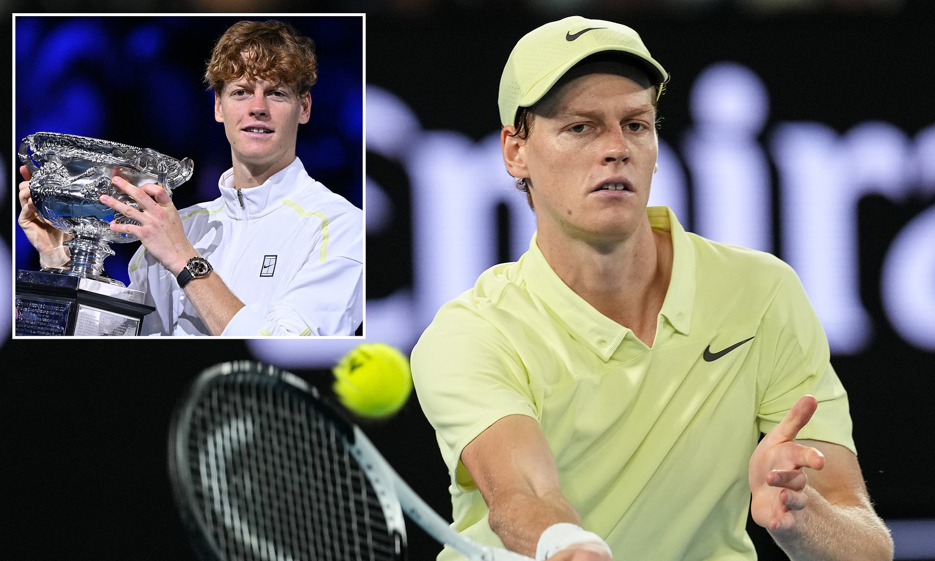 World No 1 Jannik Sinner is handed three-month BAN from tennis after ...