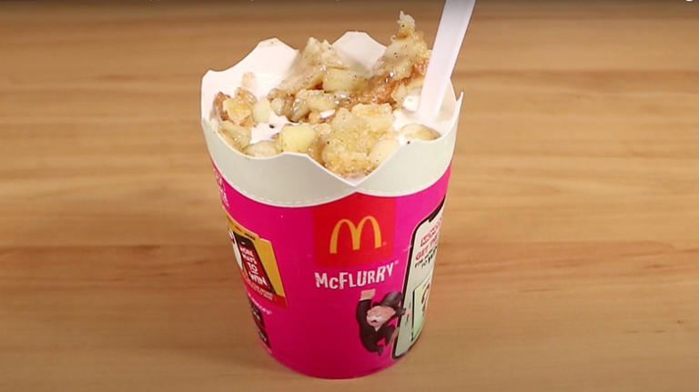 How To Order An Apple Pie McFlurry At McDonald's