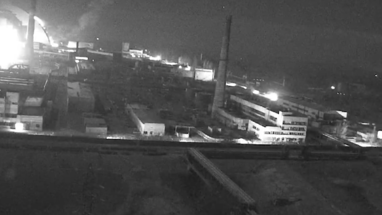 Chernobyl nuclear reactor’s protective shell damaged by drone, Kyiv ...