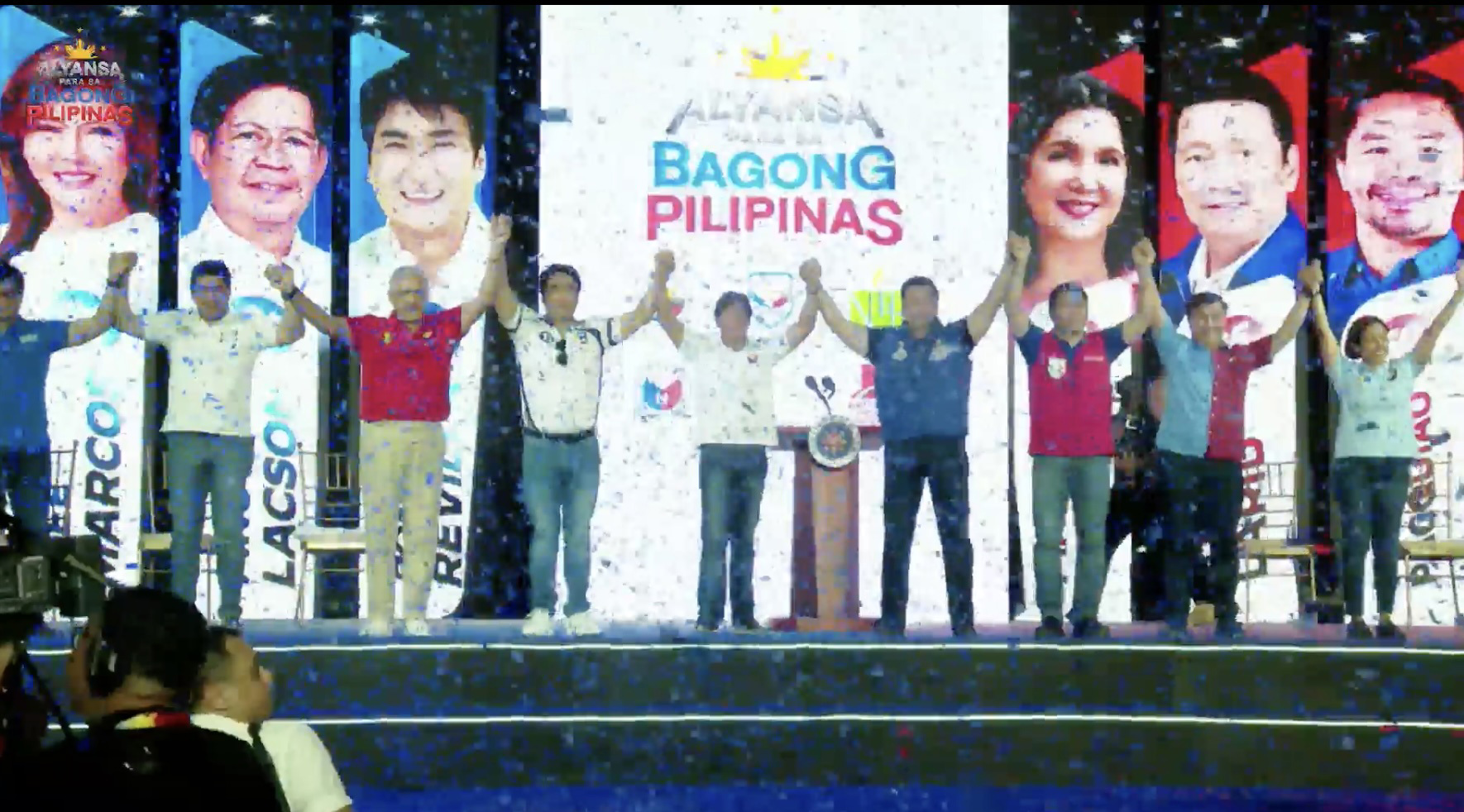 Marcos, admin bets woo voters in Duterte bailiwick Marcos, admin bets woo voters in Duterte bailiwick