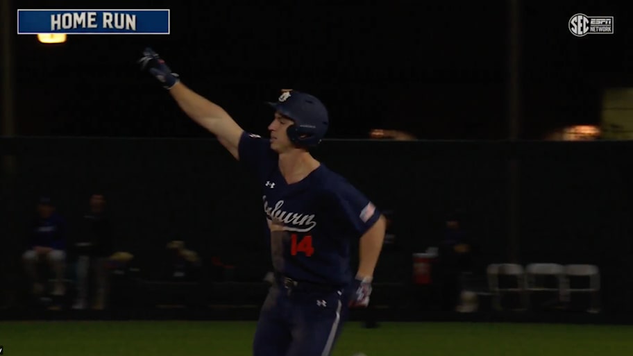 Auburn Baseball Player Hits Inspiring Home Run Hours After Losing His ...