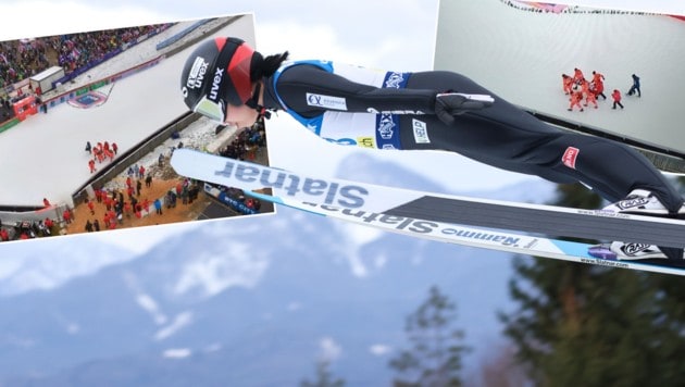 Schwerer Sturz überschattet Springen in Ljubno