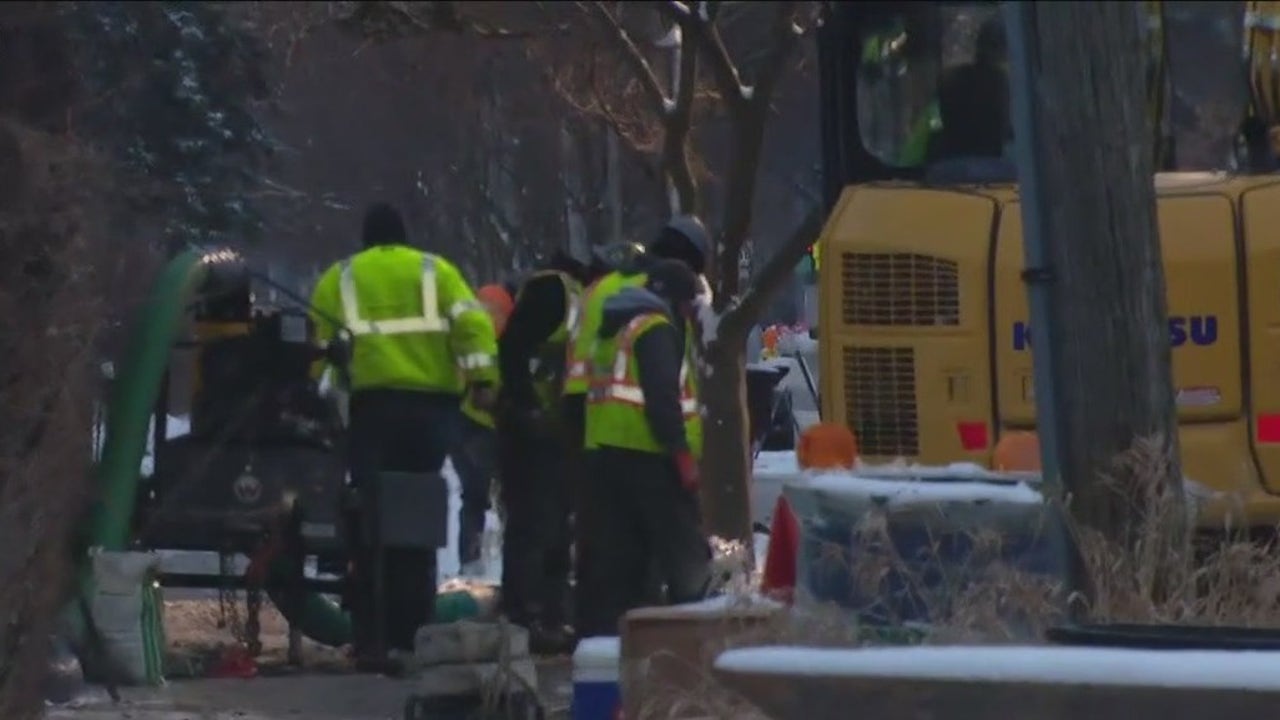 Crews continue to repair Skokie water main break, water pressure ...