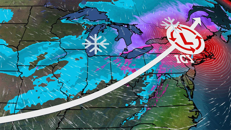 Jett Made Cross Country Trek Before Reaching Northeast As Bomb Cyclone ...