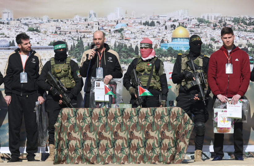 Hostage Eitan Horn's car, stolen on October 7, seen in ceremony in ...