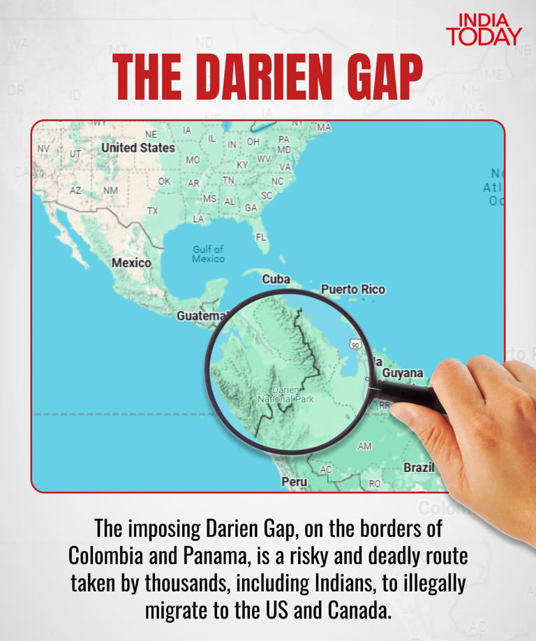Where the dead warn the living: Darien Gap, deadliest stretch on donkey ...
