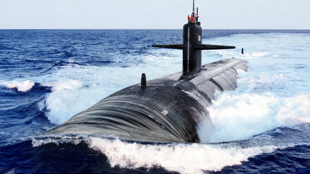 Life Inside US Navy’s Gigantic Submarine Patrolling the Ocean at High Speed