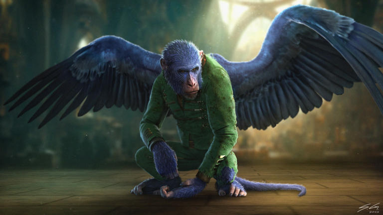 31 pieces of spellbinding Wicked concept art, from flying monkeys to the epic Emerald City