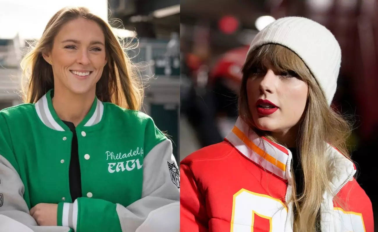 Kylie Kelce subtly backs Taylor Swift after harsh Super Bowl 2025 ...