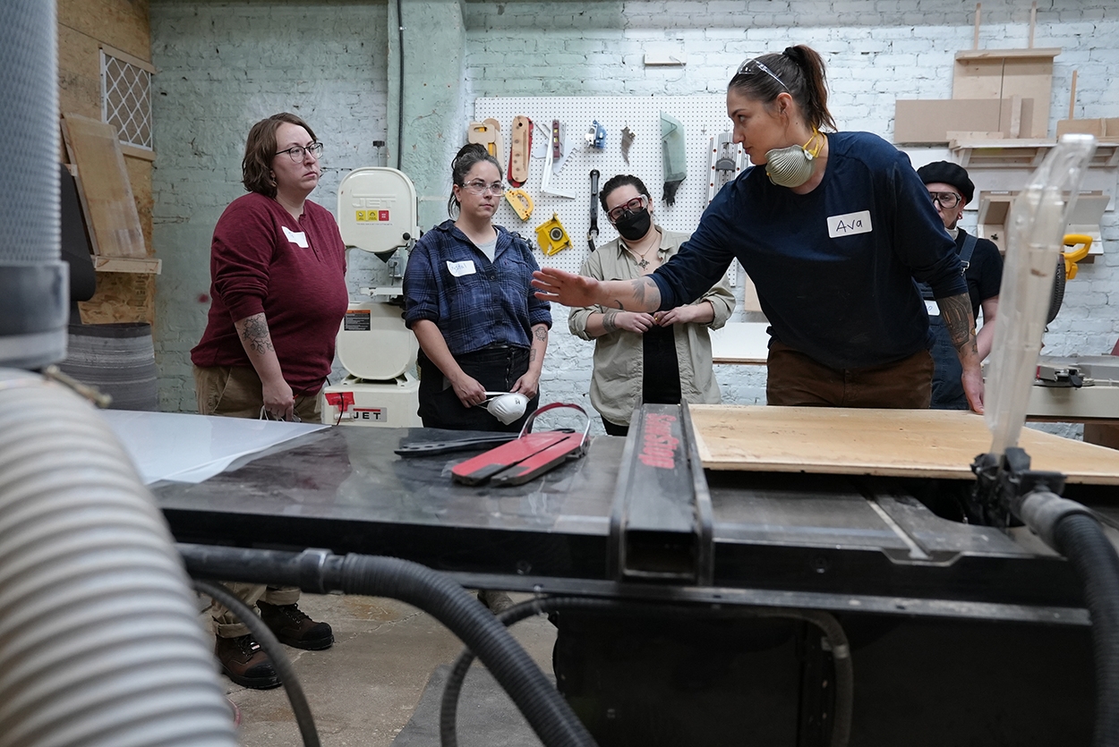 Building more than birdhouses: Carpentry with confidence