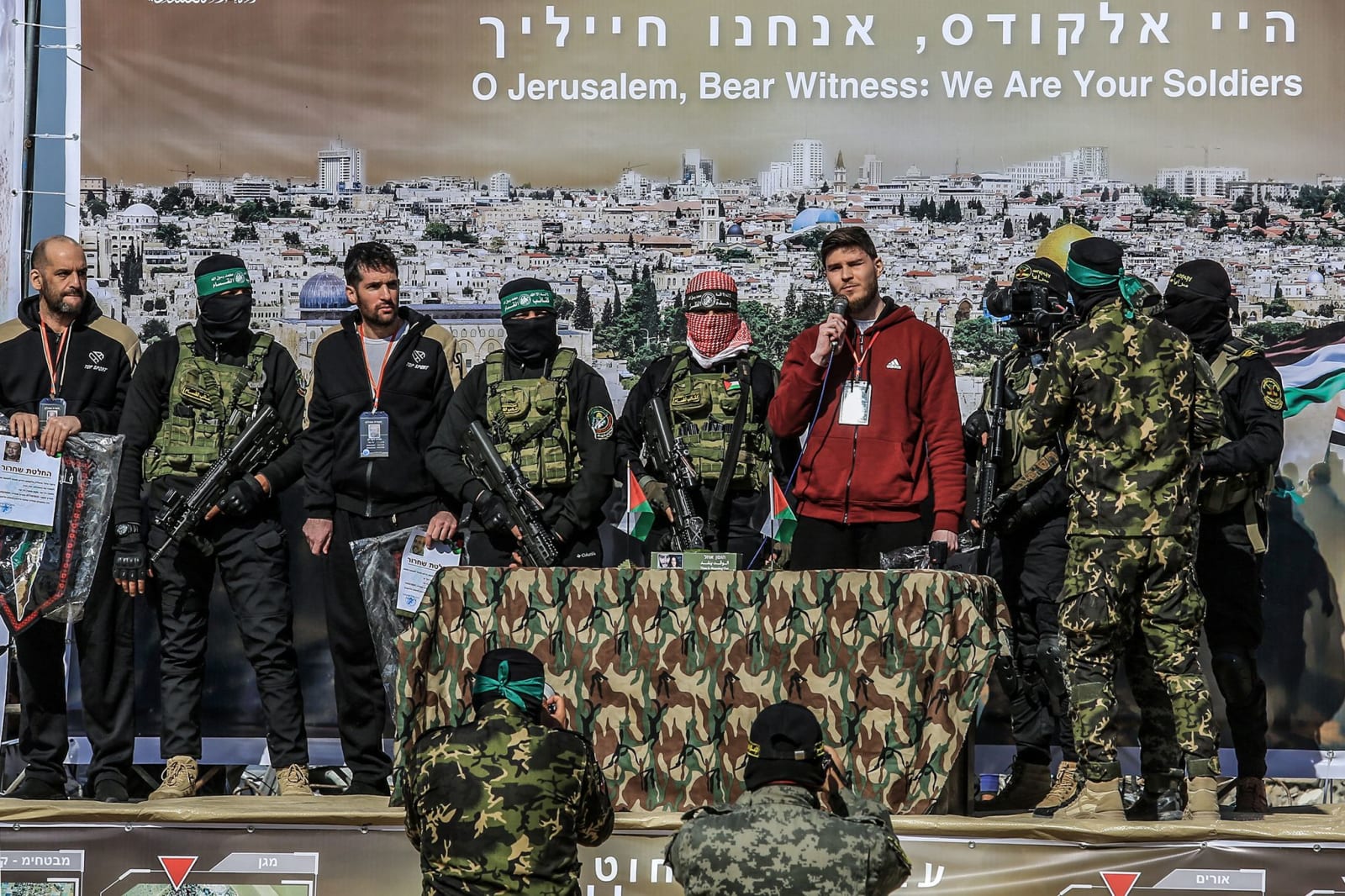 Released hostages brought back to Israel