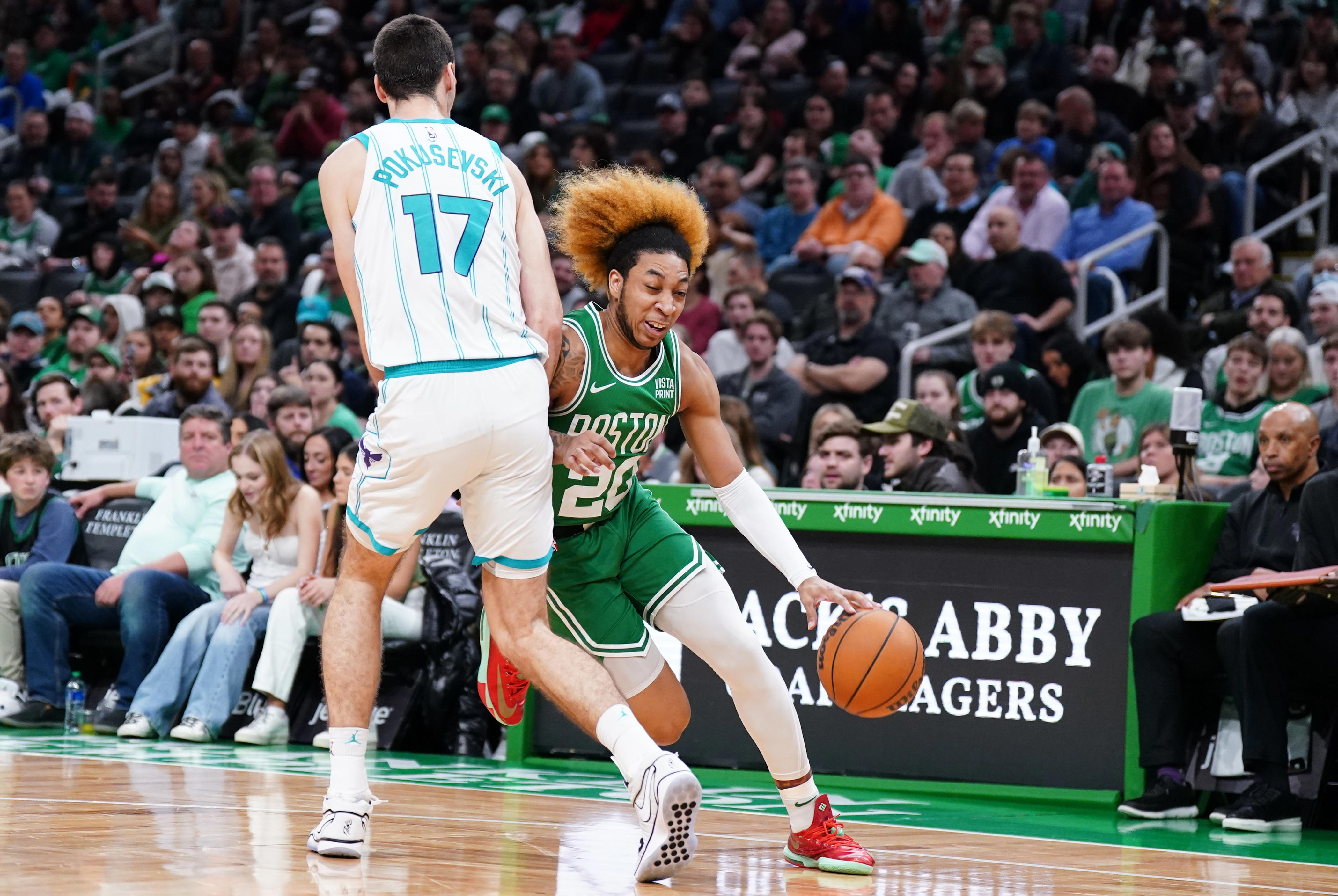 Two way Boston Celtics guard JD Davison on possibly playing in the All ...