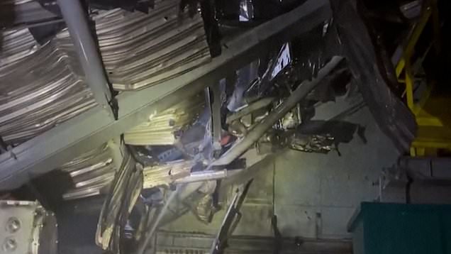 Video from within Chernobyl nuclear shelter shows extent of damage ...