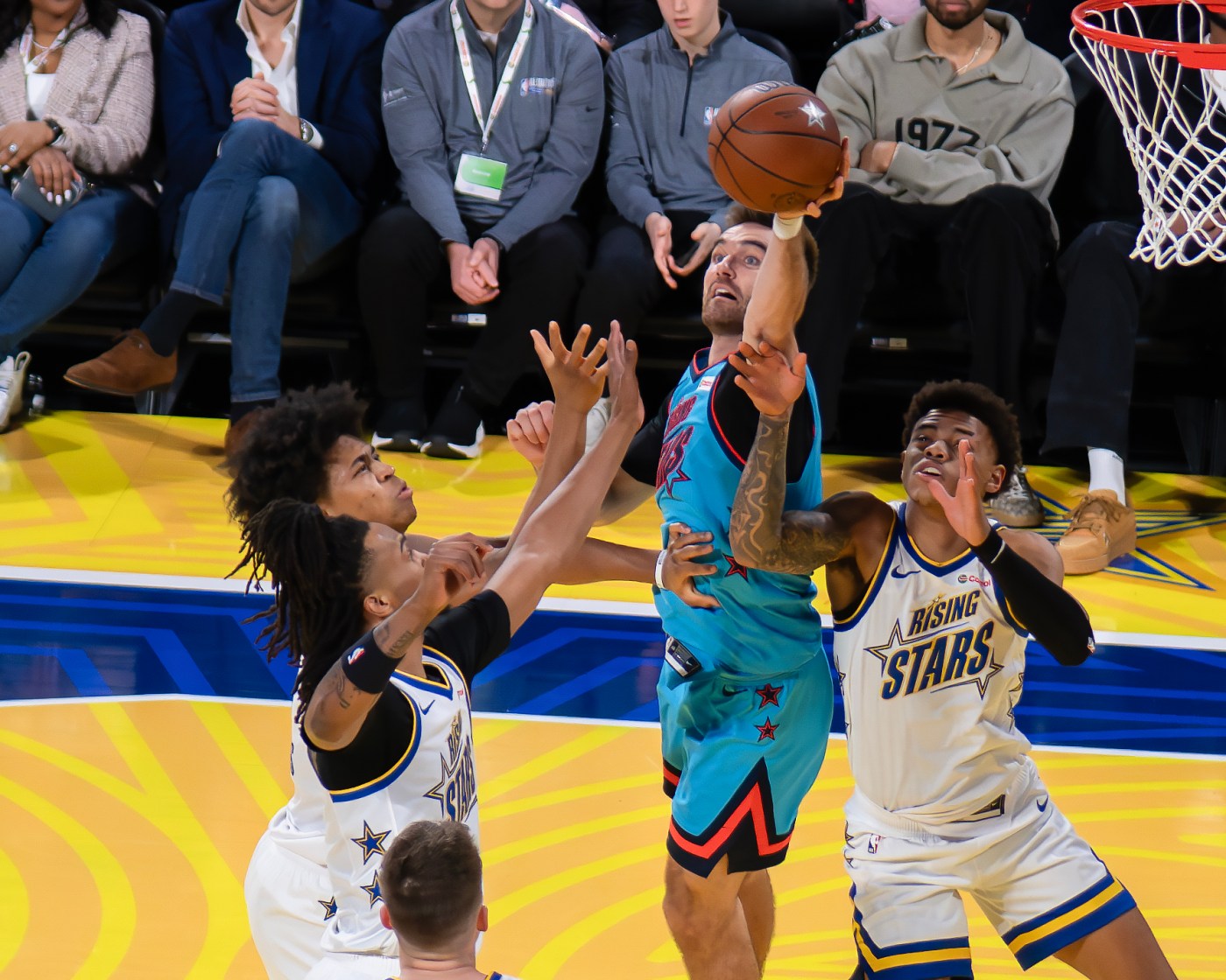 Same old, same old, despite new format at NBA Rising Stars Challenge ...