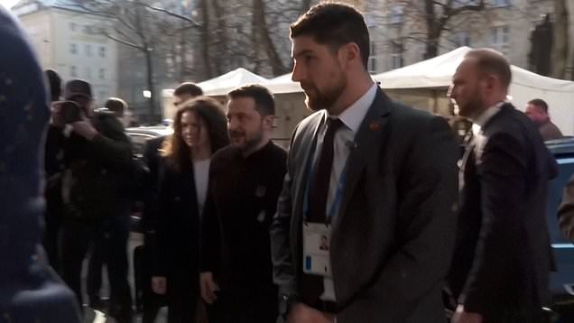 President Zelensky joins world leaders at Munich Security Conference