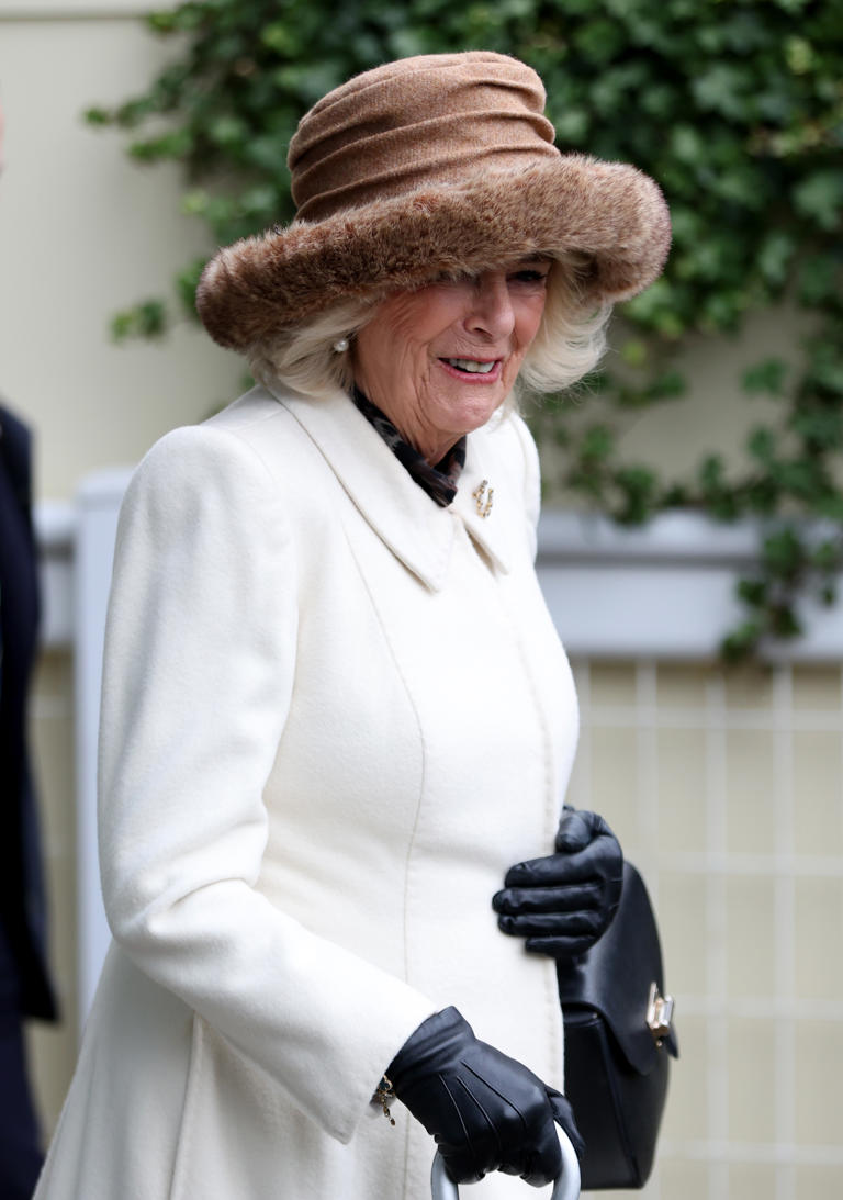 Camilla meets young people from ‘unique’ charity horse-riding club at Ascot