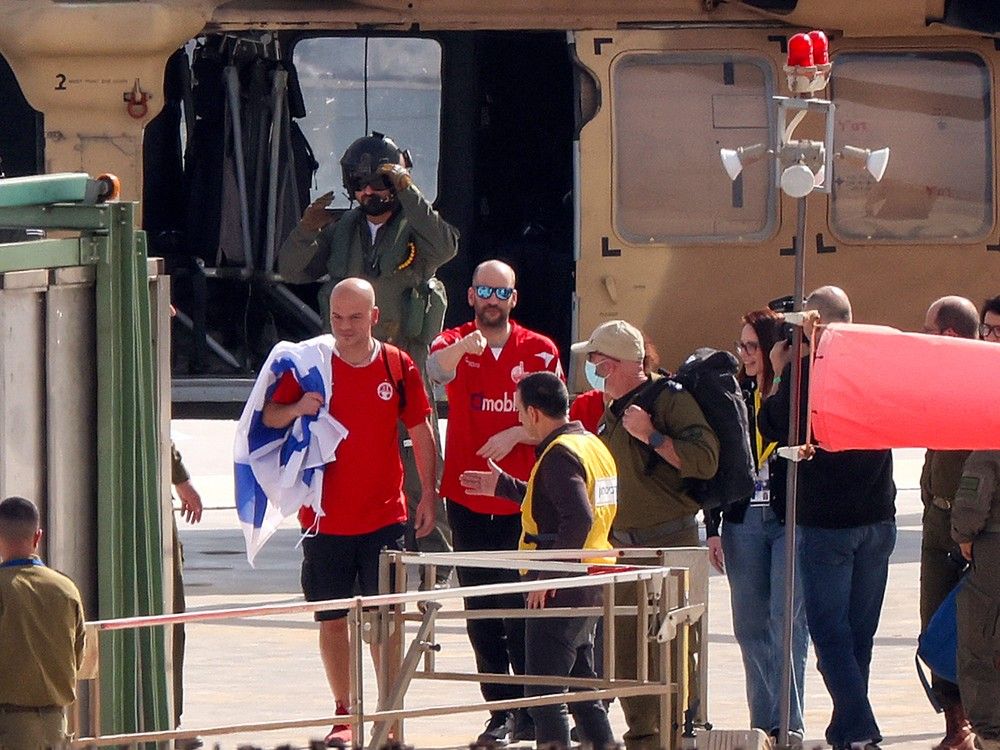 Hostages Alexandre Troufanov, Sagui Dekel-Chen and Yair Horn released ...