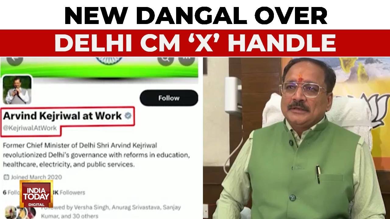 BJP accuses AAP of hacking Delhi Chief Minister's X handle, party hits back