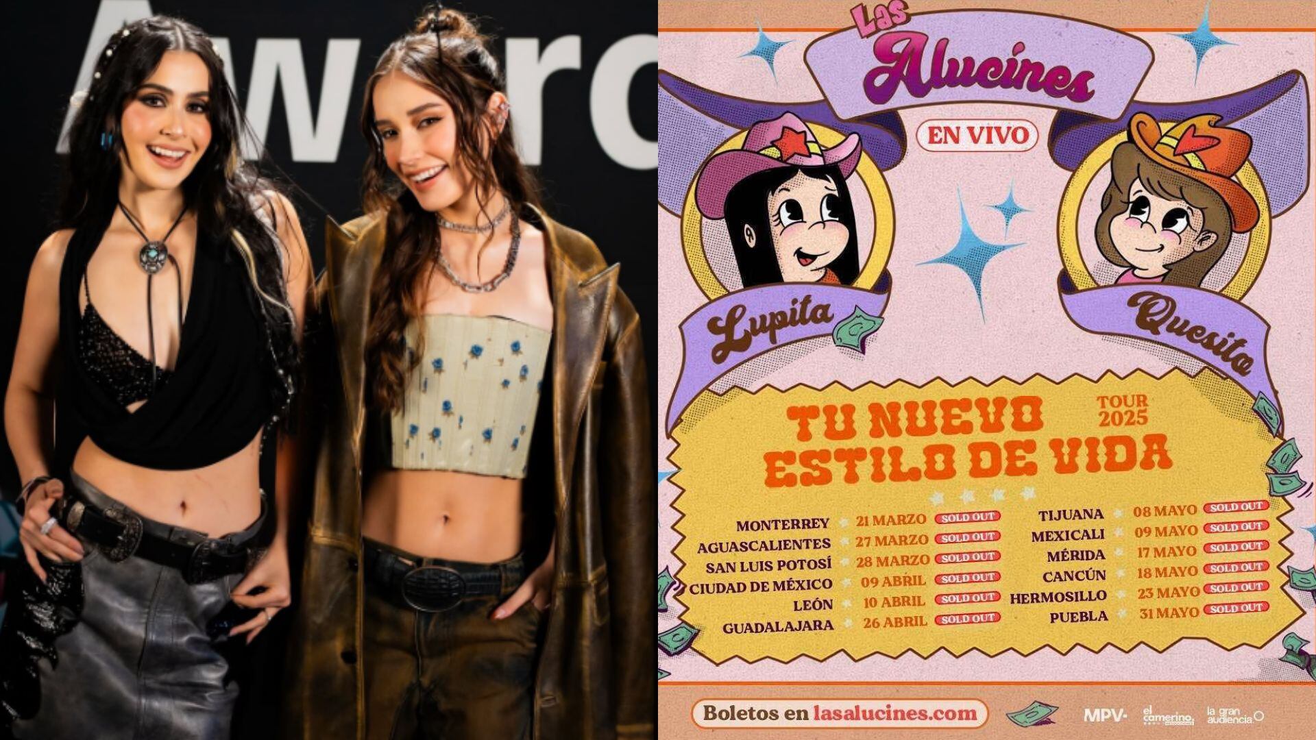 Las Alucines hacen Sold Out con “Tu nuevo estilo de vida” tour