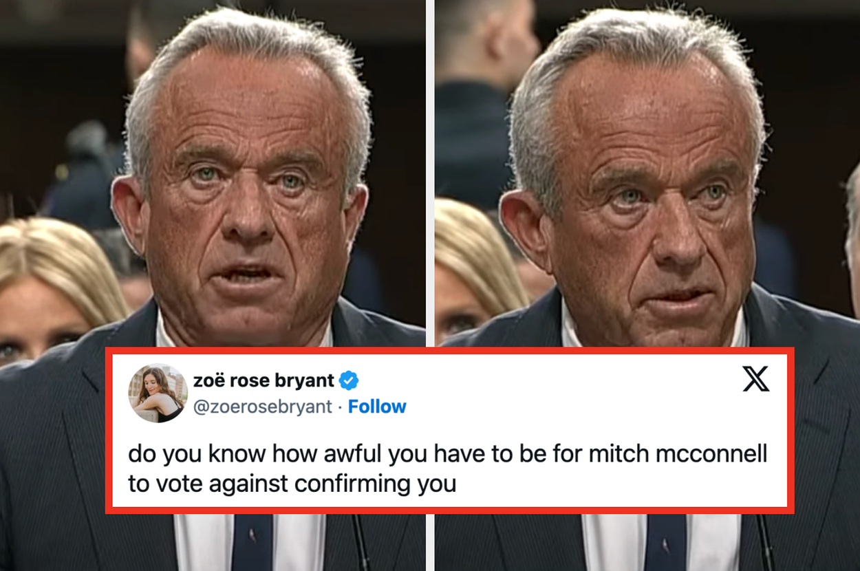 People Are Reacting To RFK Jr. Being Confirmed As Health Secretary In ...