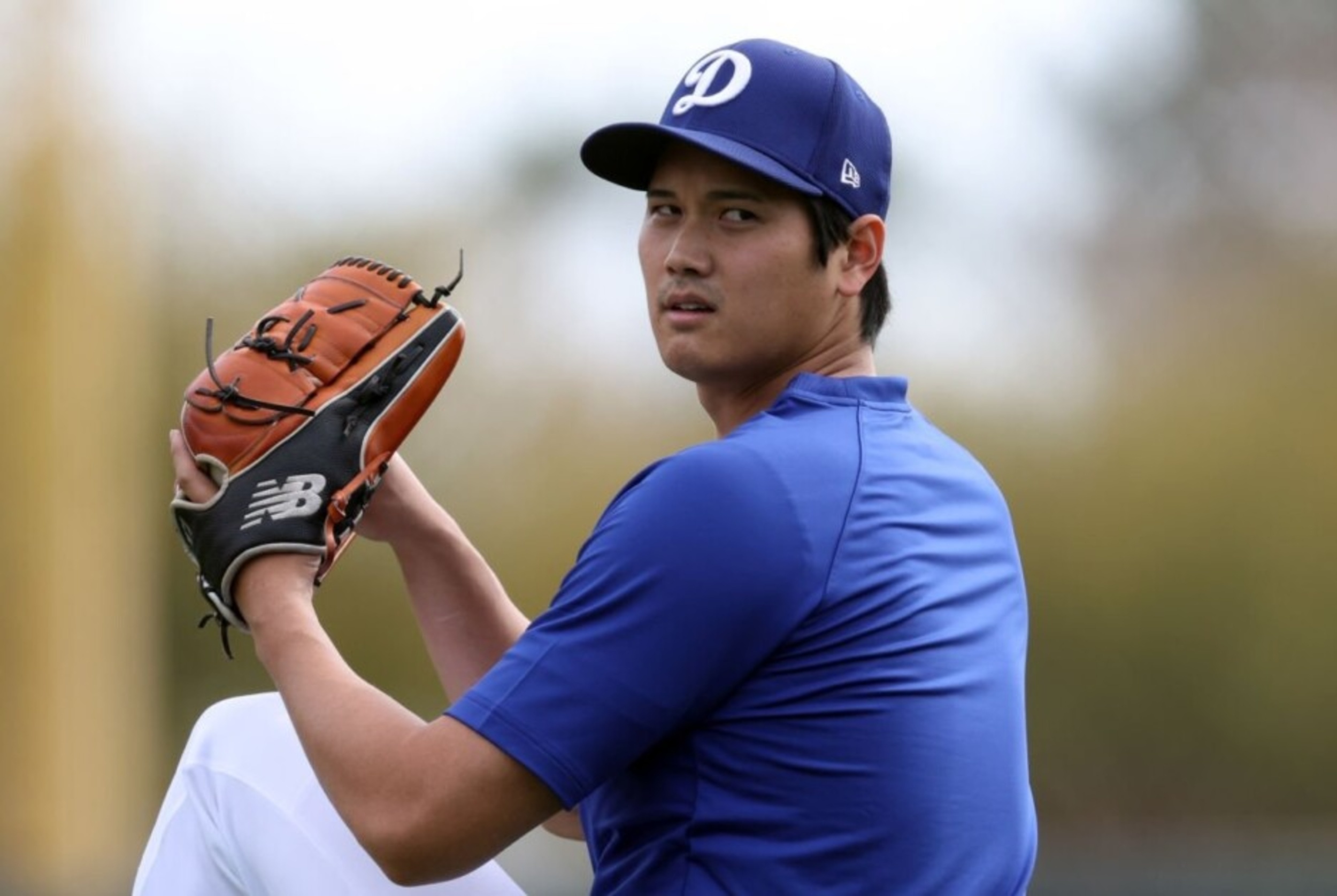 Dodgers Spring Training Video: Shohei Ohtani’s First Bullpen Session