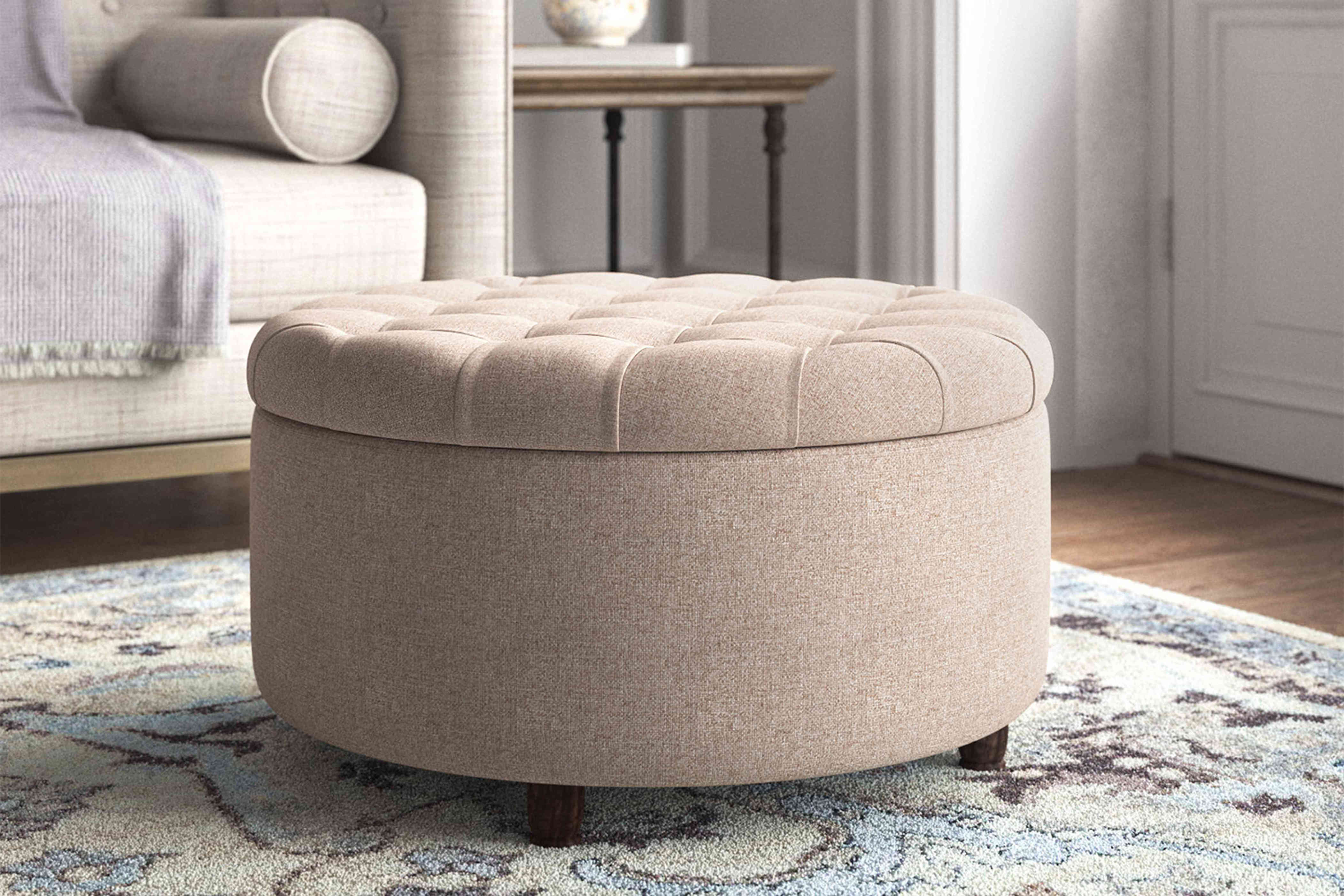 These On-Sale Storage Ottomans Fit Blankets, Pillows, Clothes, and More ...