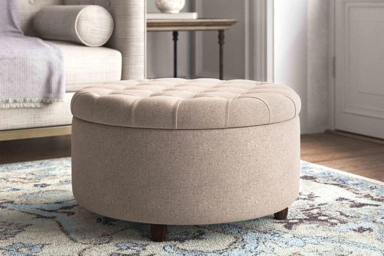 These On Sale Storage Ottomans Fit Blankets Pillows Clothes and More Save Up to 62