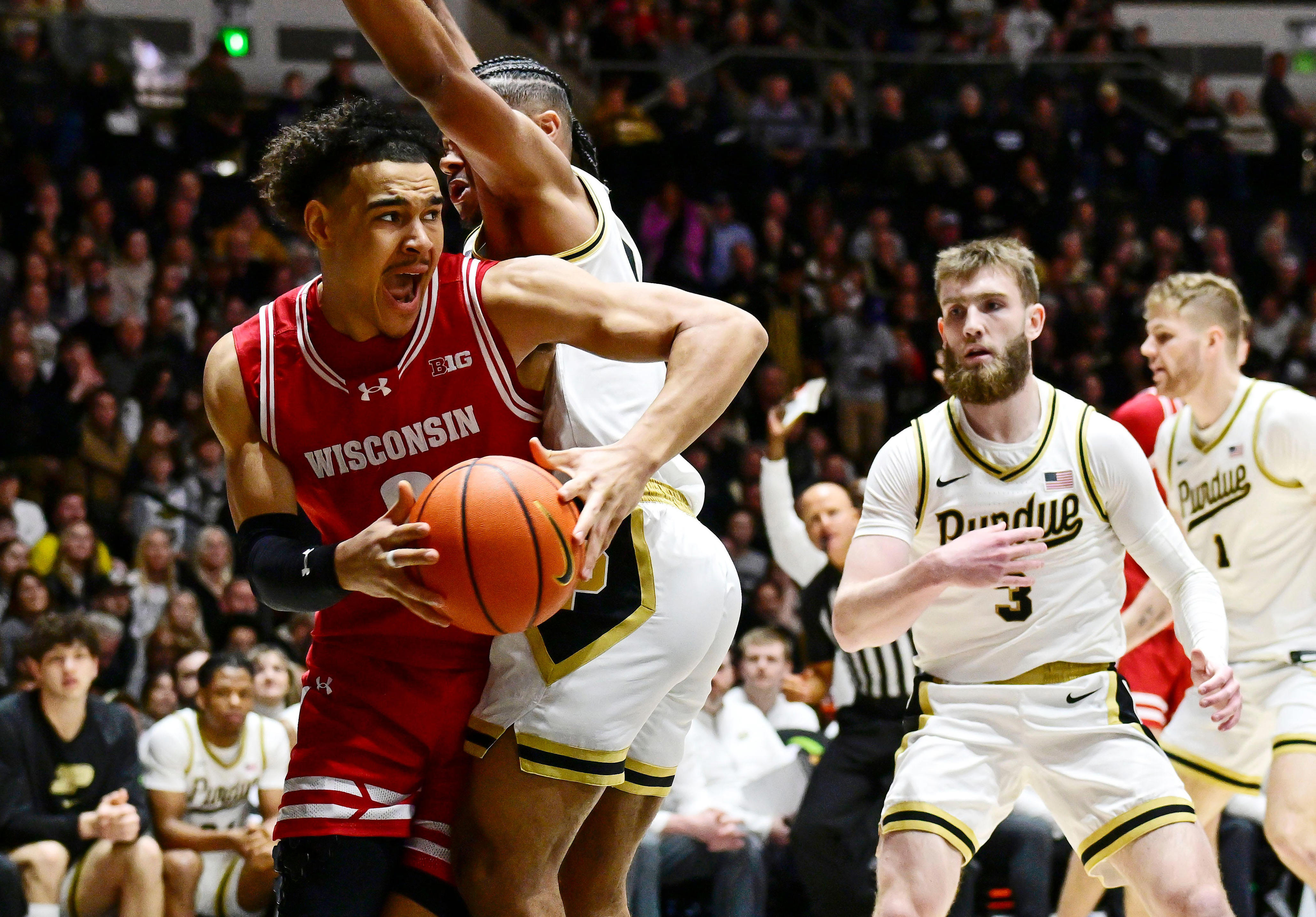 Everything Purdue coach Matt Painter said about Wisconsin basketball ...