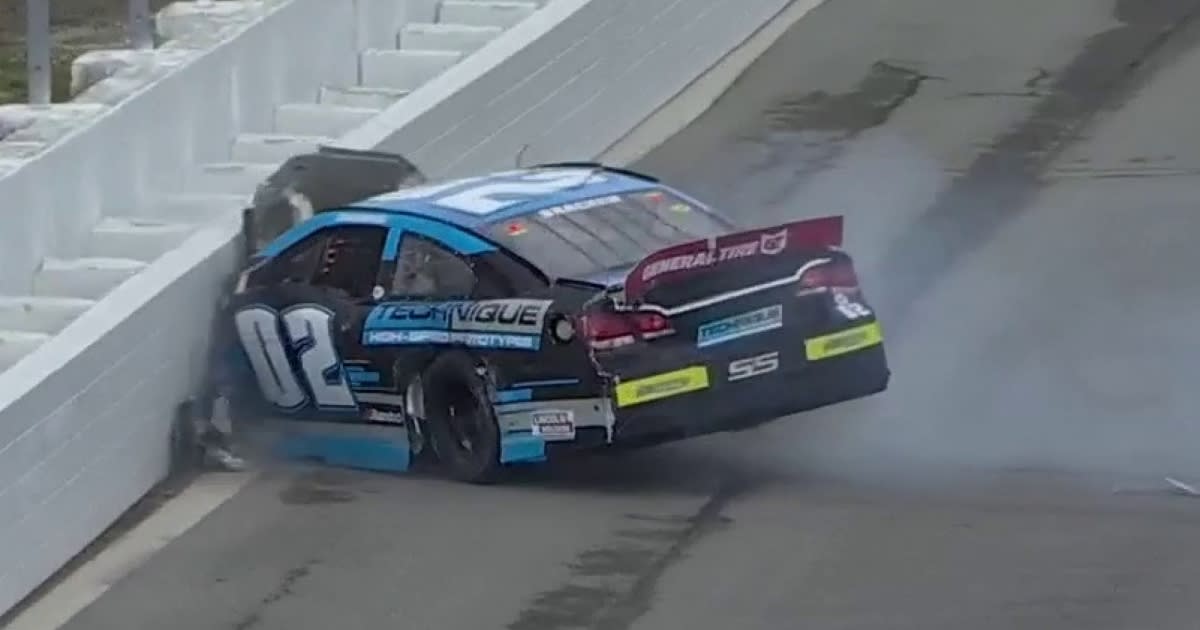 Craig Bracken hospitalized after brutal wreck during Daytona ARCA race