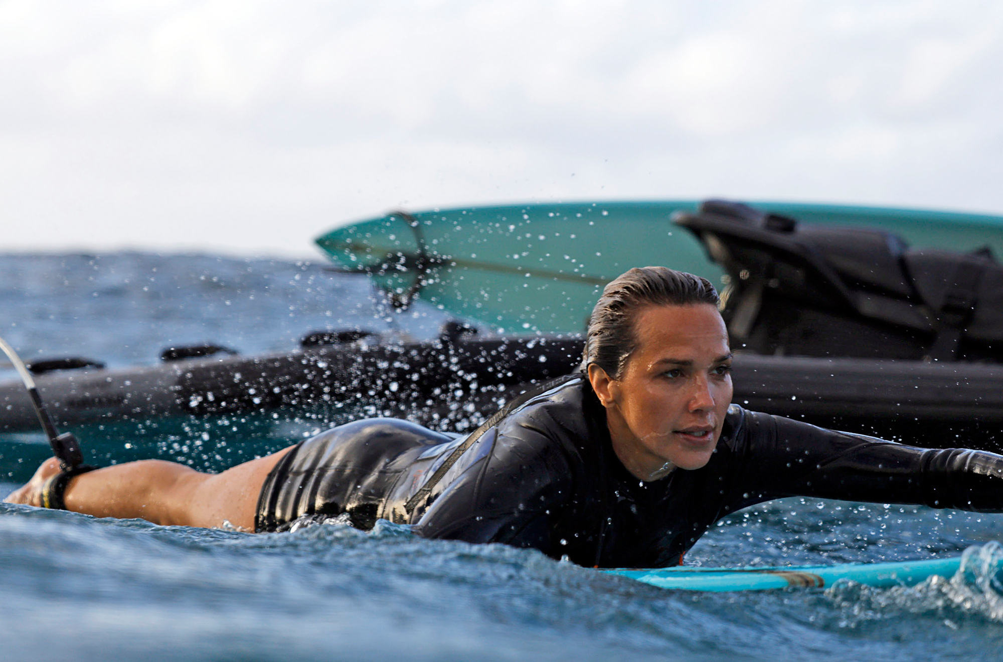 Arielle Kebbel Gives Insight Into 'Rescue: HI-Surf' Stunts, Shocking Finale