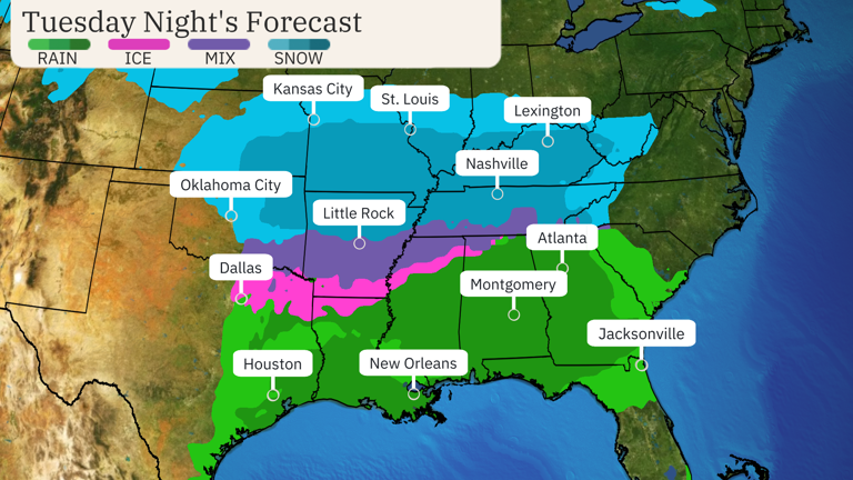 The Next Winter Storm Could Become Strong Nor'easter As Record Cold ...