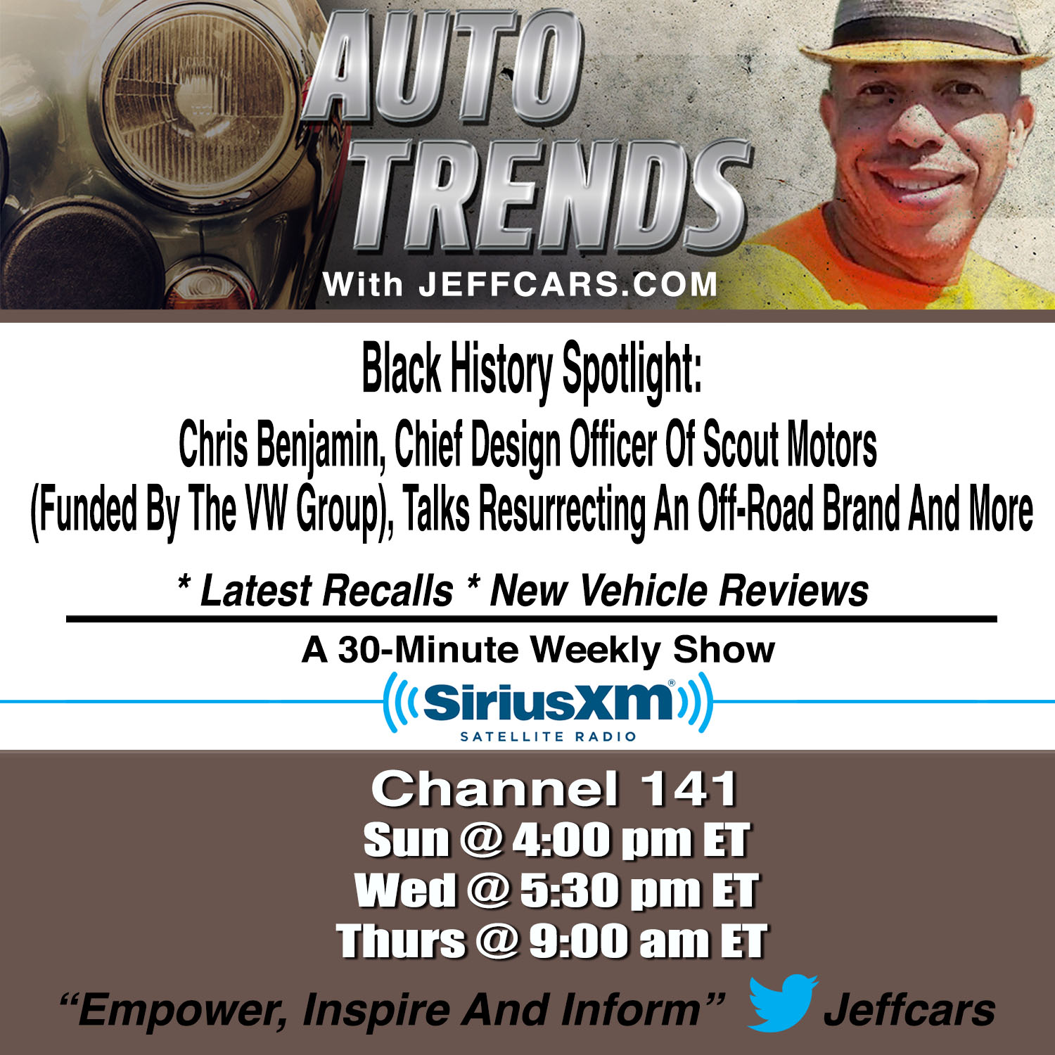 SiriusXM’s ‘Auto Trends’ Black History Spotlight: Designer Chris ...