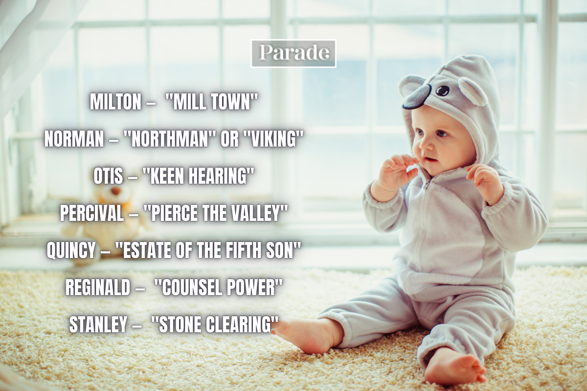 125 Best 'Old Man Names' for Your Baby Boy