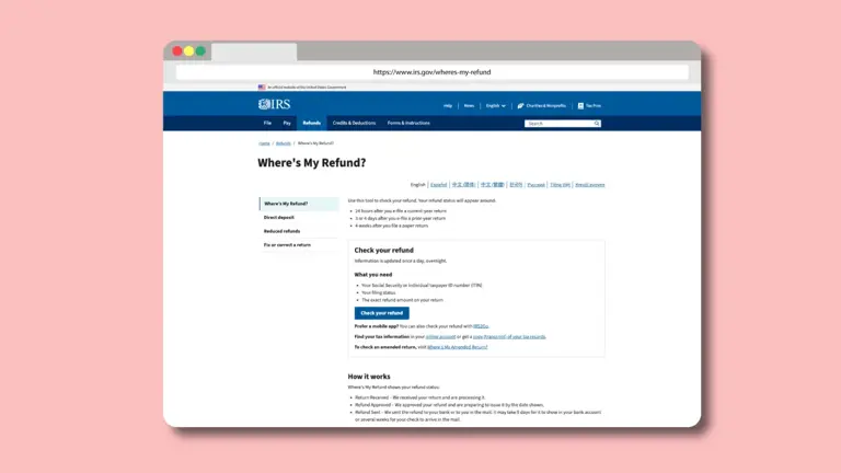Where’s my tax refund? This online IRS tool shows your refund’s status