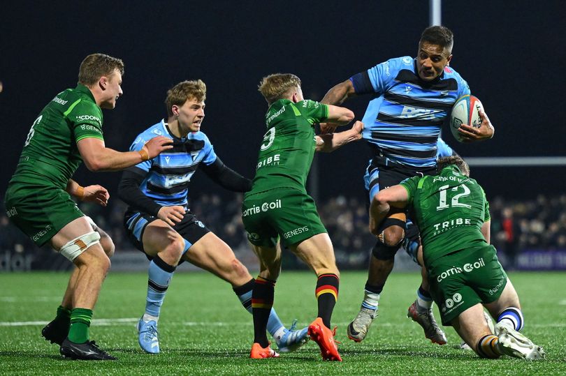 Spirited Cardiff fall short with comeback in Ireland after late sucker ...