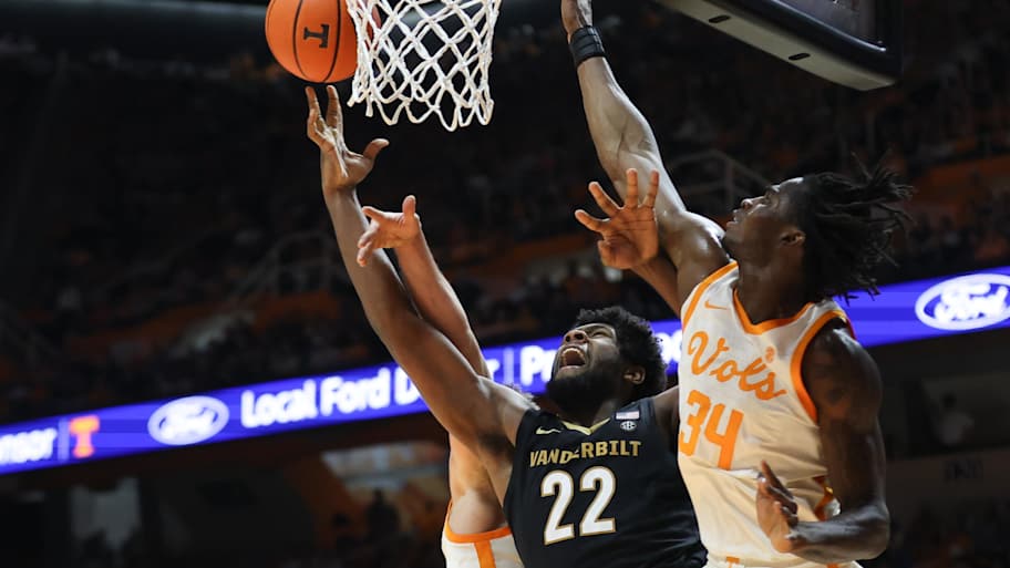Tennessee Basketball Rallies from 16 Down to Beat Vanderbilt
