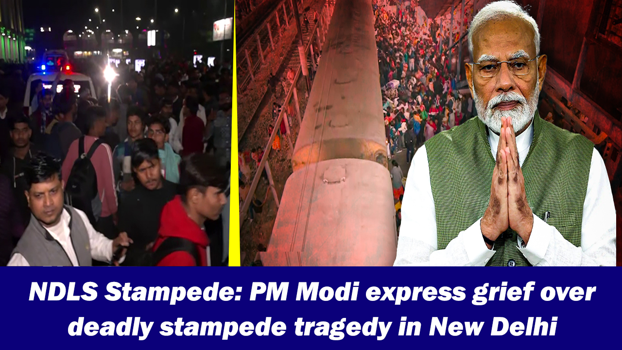 NDLS Stampede: PM Modi express grief over deadly stampede tragedy in ...