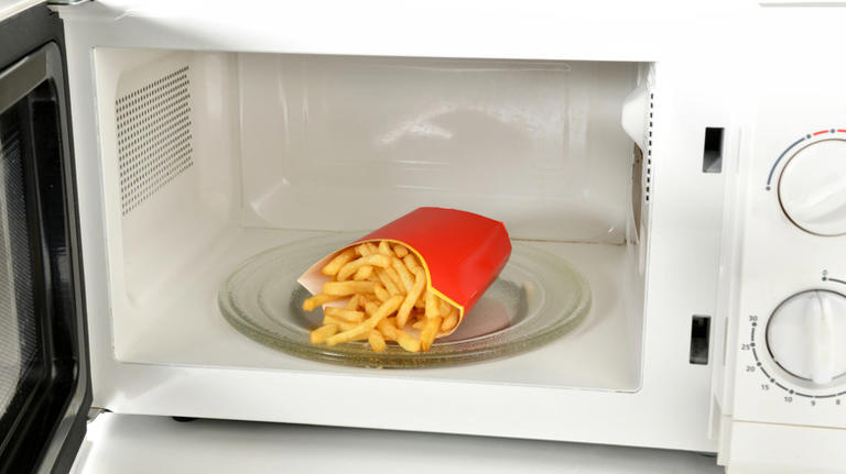 The Science Behind Why Microwaving Fries Always Leads To Soggy Results