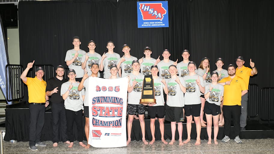Dubuque Hempstead captures first-ever boys state swimming championship