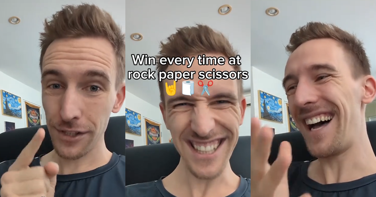 Rock Paper Scissors Isn’t As Random As We Think, And This Guy Here To ...