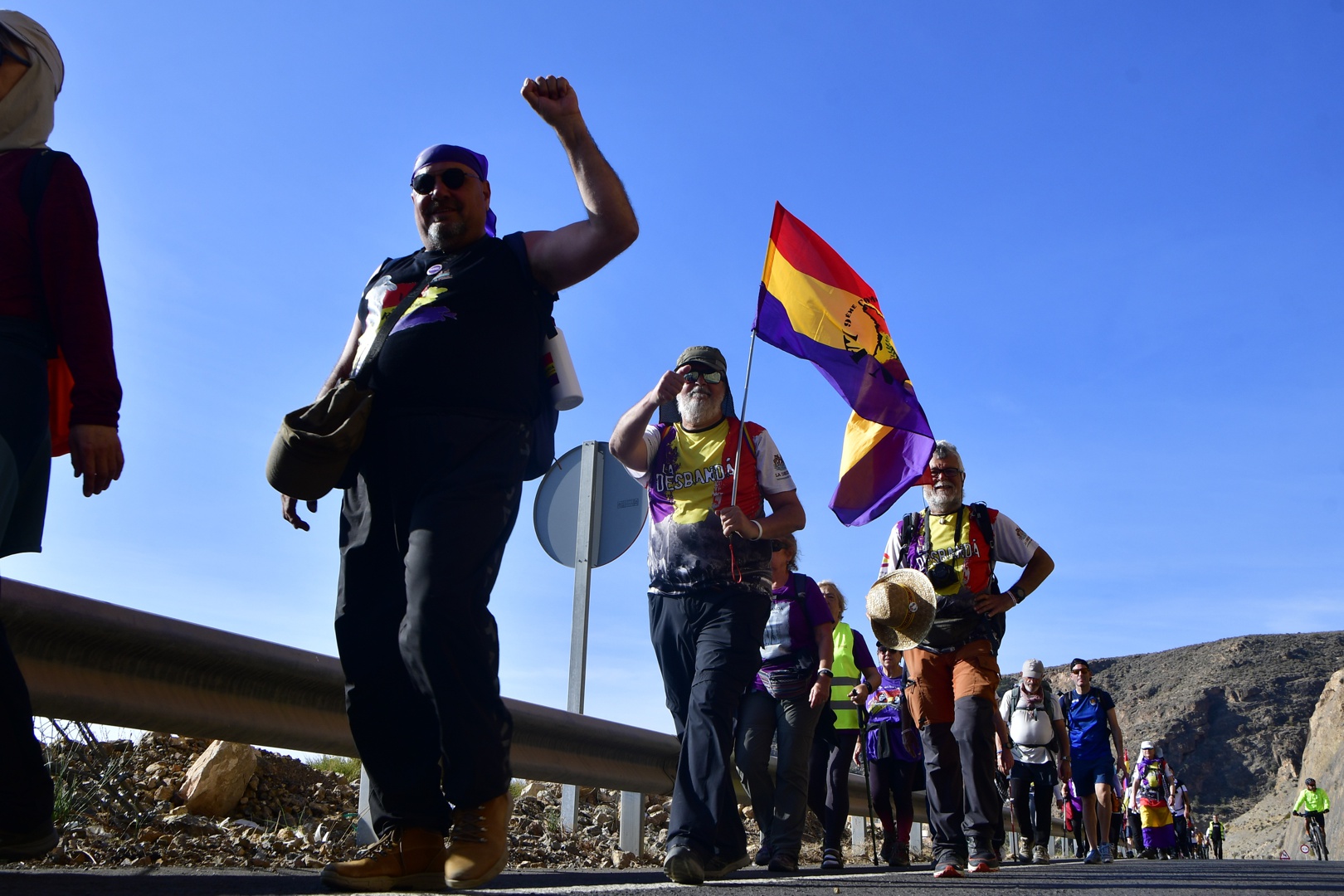 La Desbandá culmina su marcha en Almería