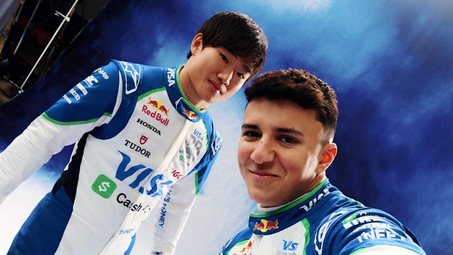 VCARB Unveils 2025 Race Suits For Yuki Tsunoda And Isack Hadjar