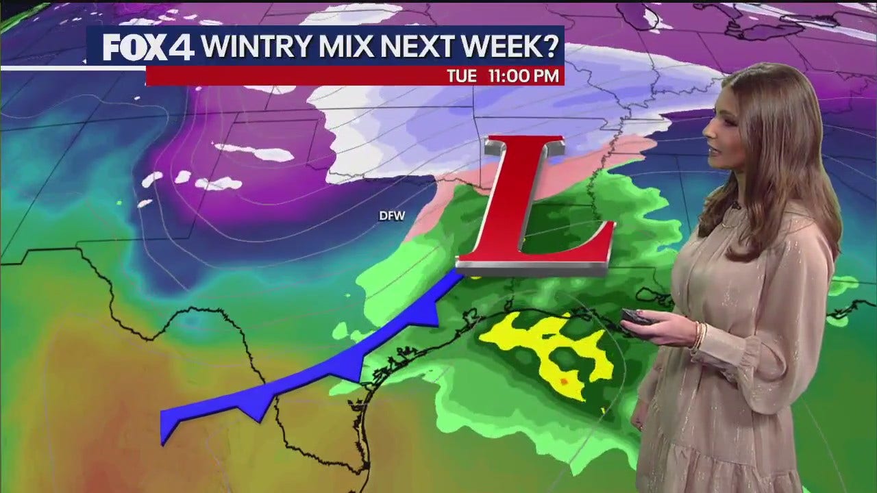 Dallas weather: Warm Saturday before temps tumble. Will we see ice next ...